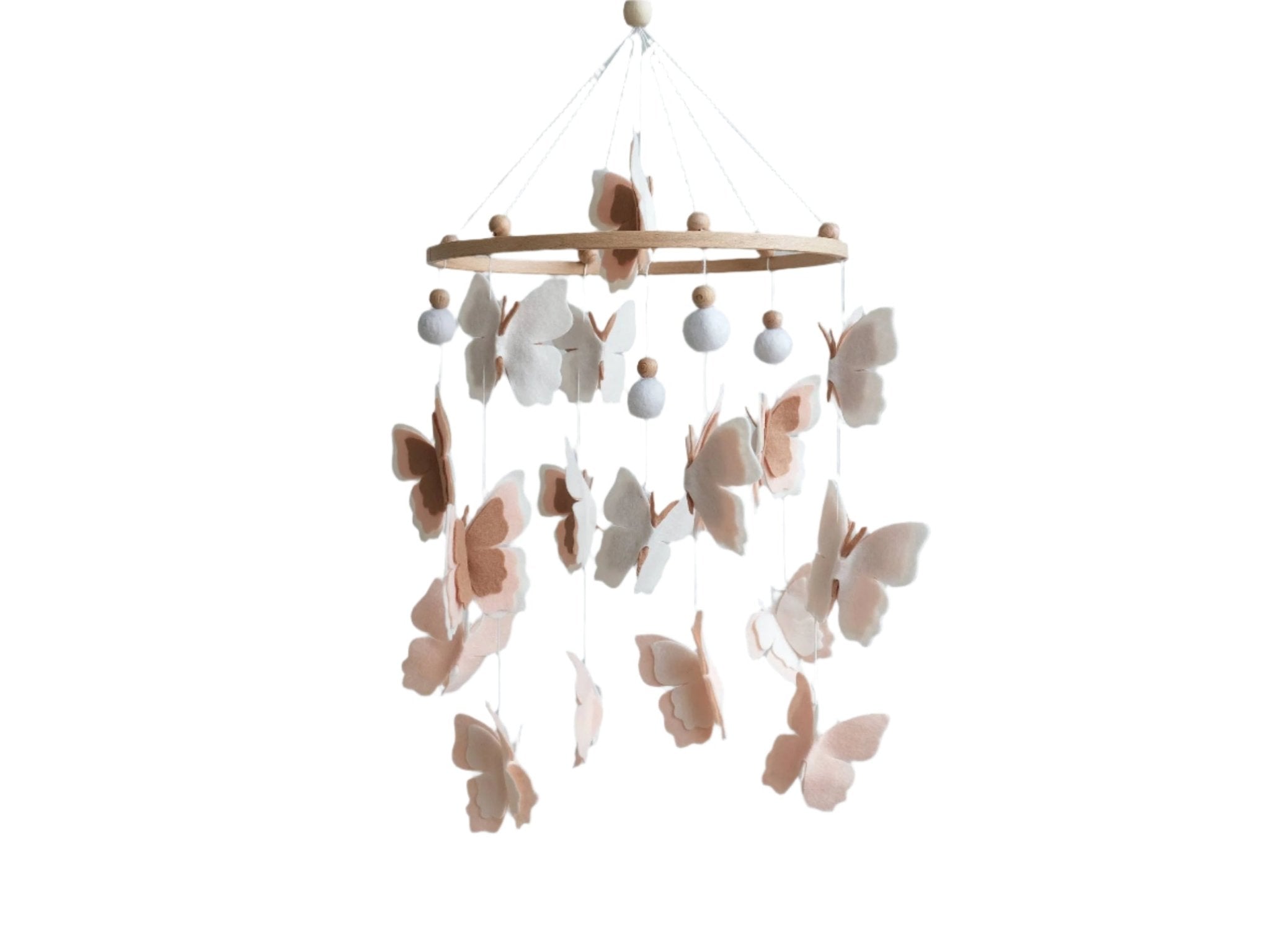ChilDreams - Baby mobile - Butterflies baby mobile crib -New baby gift ...