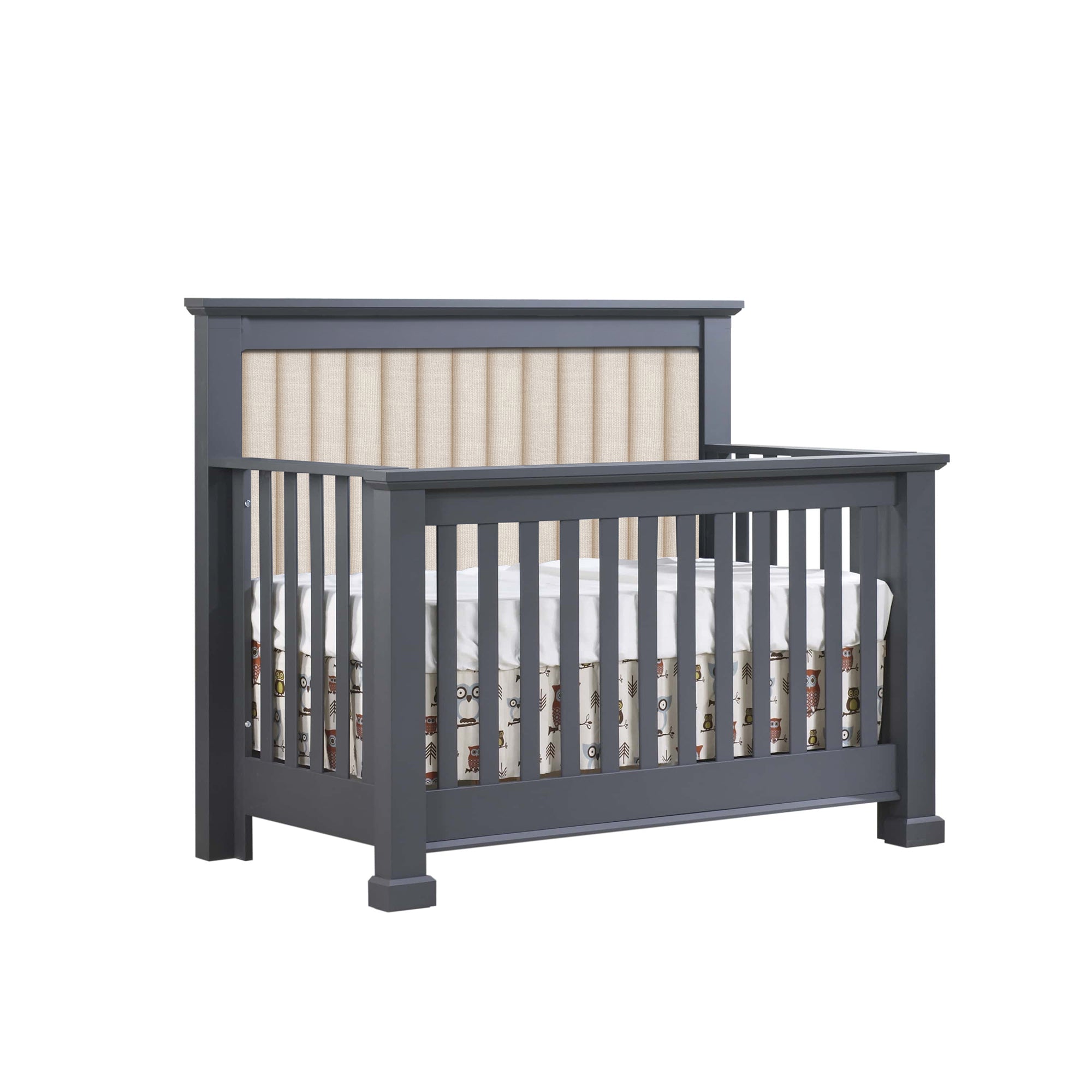 Natart - Taylor Graphite “5-in-1” Convertible Crib - Made in Canada ...