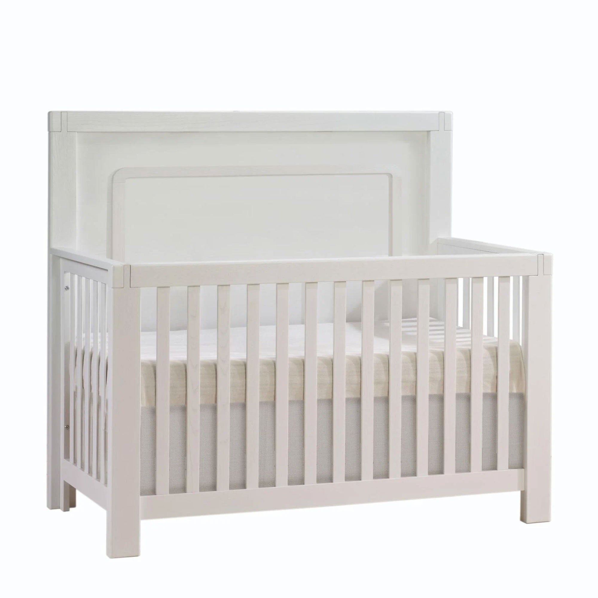 Toscano - 5-in-1 Convertible Crib - White – Tiny Toes in Dreamland